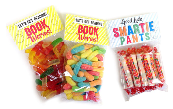Cute Back-To-School Treat Bags - Free Printables - All City Candy
