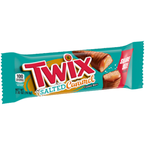 TWIX Salted Caramel Chocolate Bars – Single piece or 20ct case - All City Candy