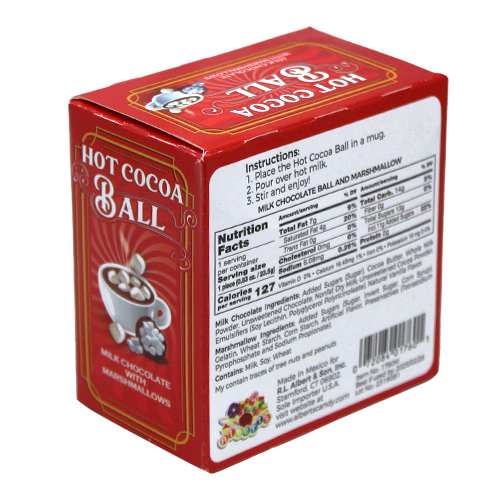 Albert's Hot Cocoa Ball 0.83 oz. Box - All City Candy
