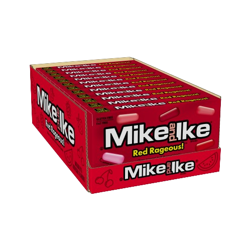 Mike and Ike Red Rageous! 4.25 oz. Theater Box - All City Candy