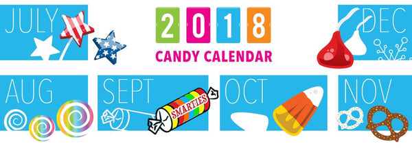 Candy All Year Long - Part 2 of your 2018 Candy Calendar - All City Candy