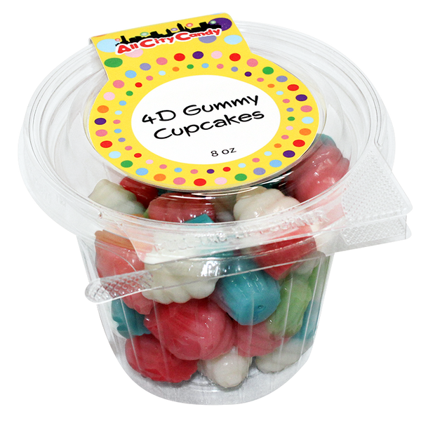 4D Gummy Cupcakes - All City Candy