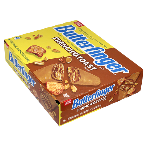 Butterfinger French Toast Candy Bars 1.9 oz – Limited Edition - All ...