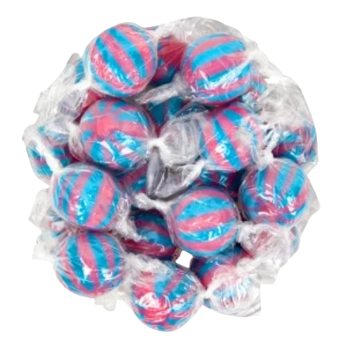 Candyman Jumbo Cotton Candy Balls – 120ct Bulk Bag, Gluten-Free - All ...