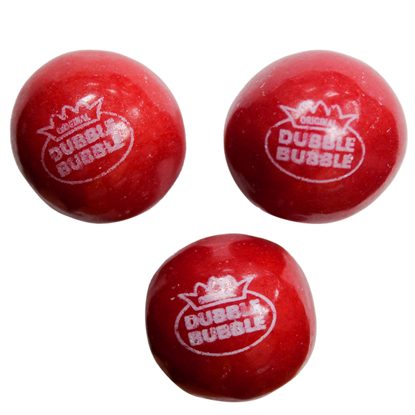 Dubble Bubble Sweet Cherry Gumballs - Bulk Bag - All City Candy