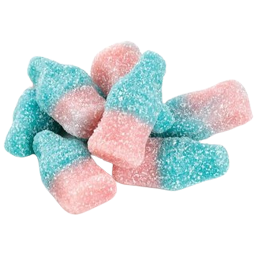 Gustaf's Small Sour Bubble Gum Gummi Bottles - Bulk Bag - All City Candy