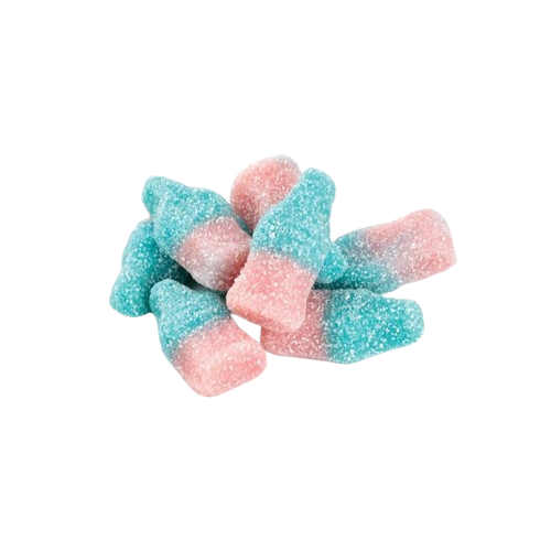 Gustaf's Small Sour Bubble Gum Gummi Bottles - Bulk Bag - All City Candy
