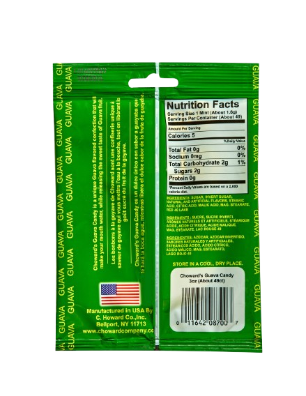 C Howard's Guava Candy 3 oz – Fresh, Sweet Guava Flavor, Wrapped - All ...