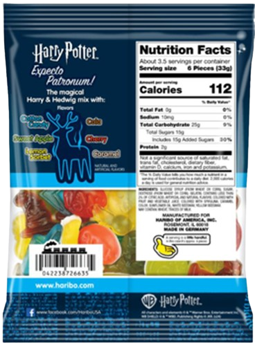 Haribo HP Harry Potter Gummi Bags - All City Candy