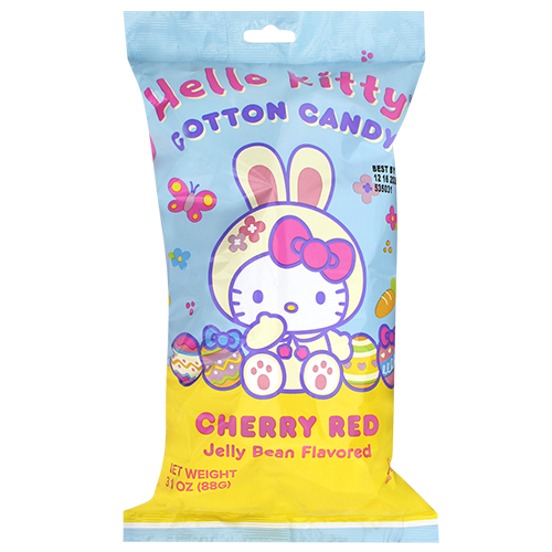 Hello Kitty Cotton Candy Easter Treat – Cherry Jelly Bean 3.1 oz - All ...