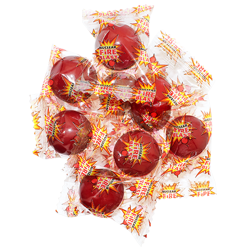 Nuclear Fire Blast Wrapped Jawbreaker 3 lb. Bag - All City Candy