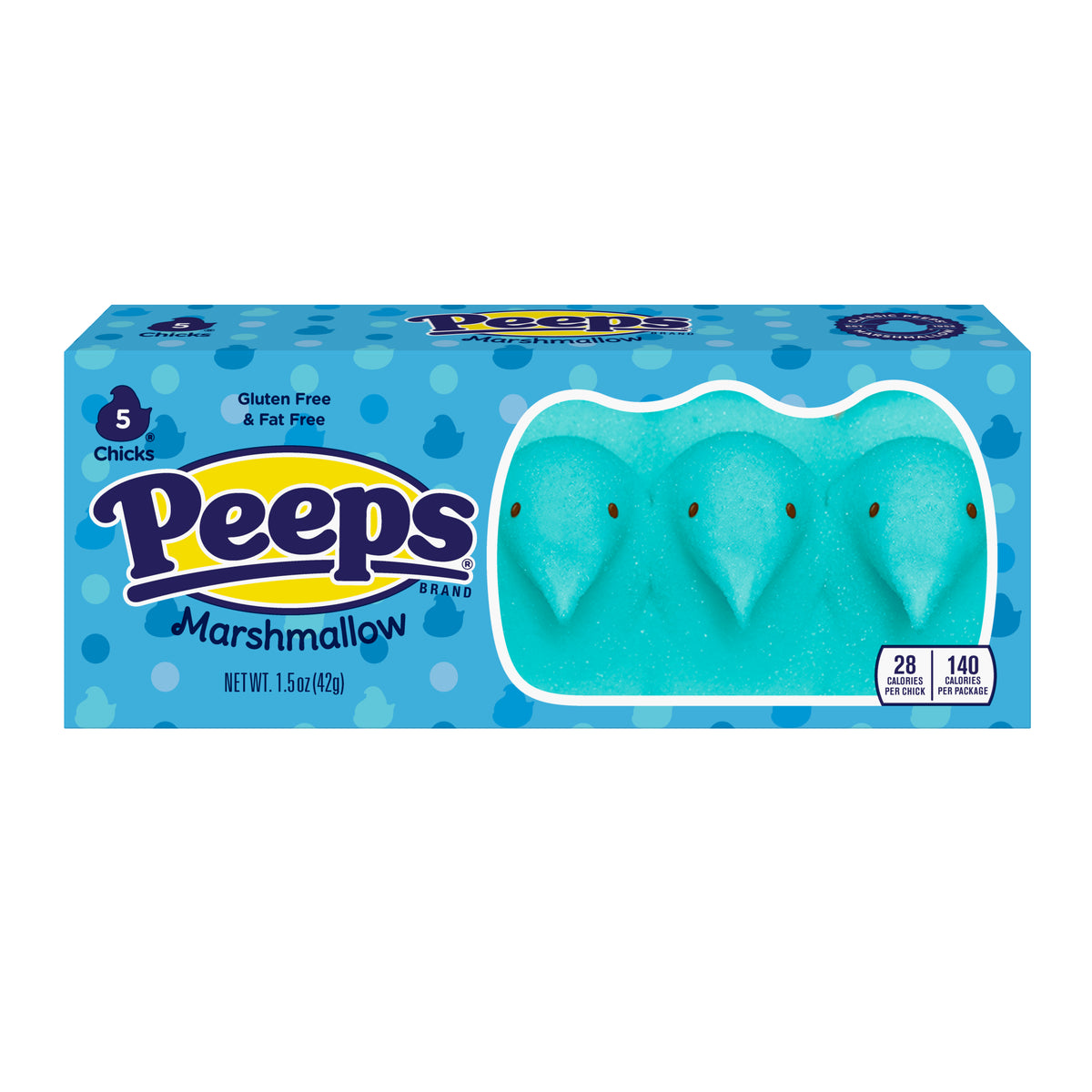 Peeps Blue Marshmallow Chicks - All City Candy