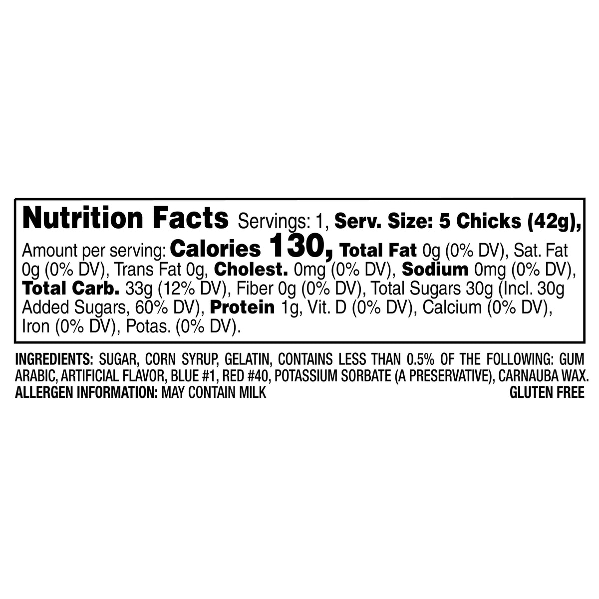 Peeps Cotton Candy Flavored Marshmallow Chicks 1.5 oz. - All City Candy