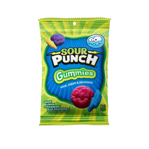 Sour Punch Gummies 6.75 oz. Bag - All City Candy