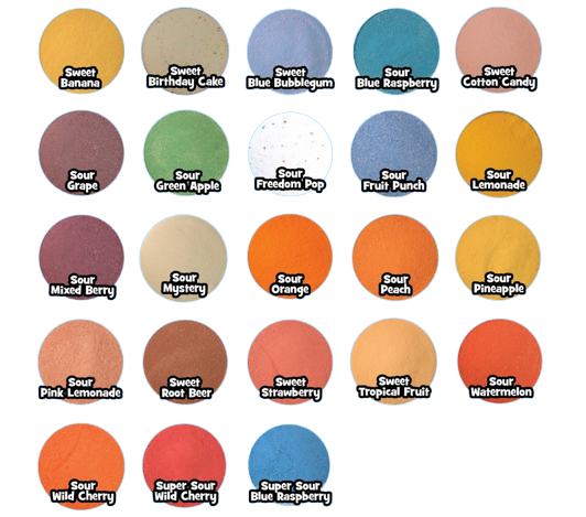 Pucker Powder Refill 9 oz. Bottles - All City Candy