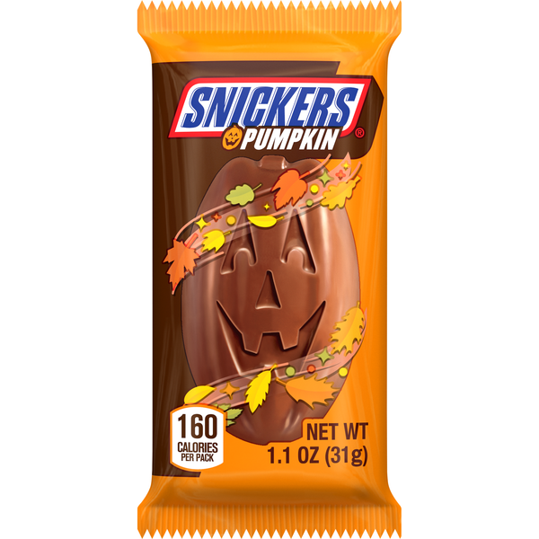 Snickers Pumpkins 1.1 oz. Bar - All City Candy