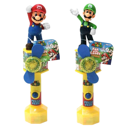 Super Mario Fan Candy Toy .35 oz. - All City Candy