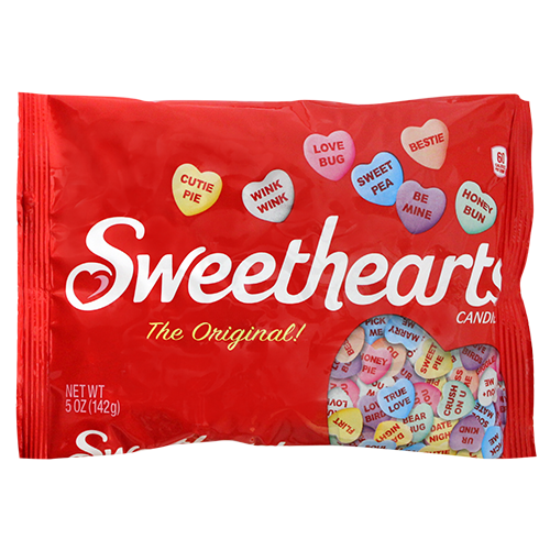 Spangler Original Sweethearts Candies Bag - All City Candy
