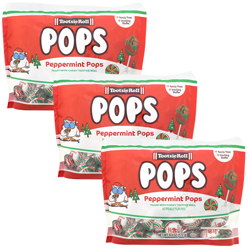 Tootsie Pops Peppermint 9.6 oz. Bag - All City Candy