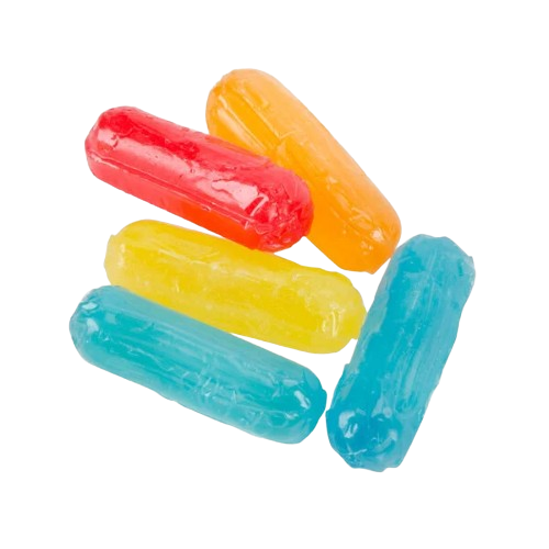 Assorted Hard Candy Rods 2 lb. Bulk Bag - All City Candy