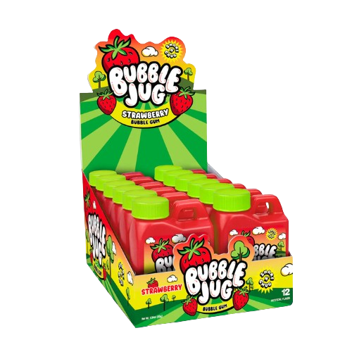 Strawberry Bubble Jug Candy – Classic 90s Powder-to-Gum Fun - All City ...