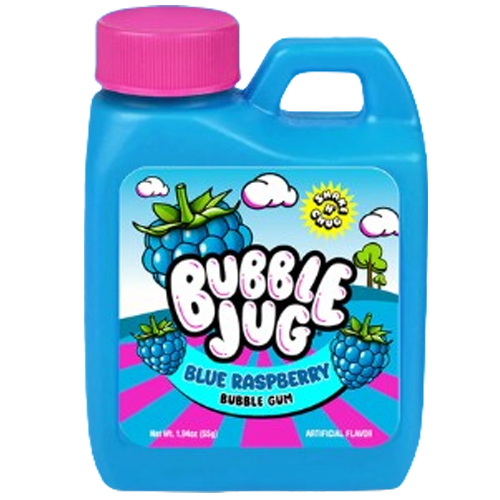 Blue Raspberry Bubble Jug Candy – Classic 90s Powder-to-Gum Fun - All ...