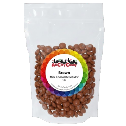 M&M’s Milk Chocolate 1 lb. Bulk Bag – Colorful Brown Party Candy - All ...