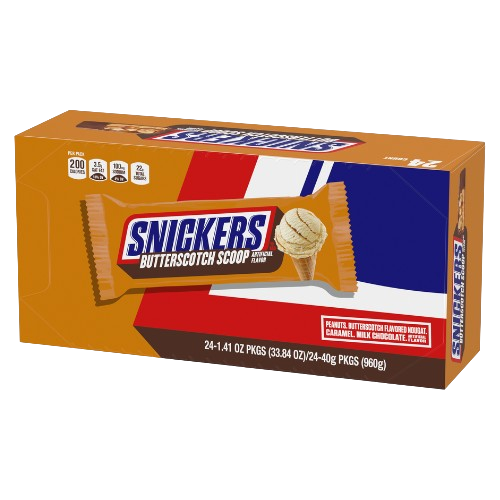 Snickers Butterscotch Scoop 1.41 oz. Bar - All City Candy