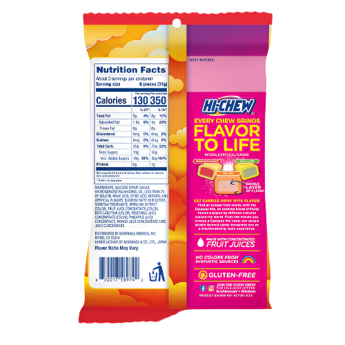 Hi Chew Getaway Mix 3 oz – Mango Chamoy, Mai Tai, Yuzu Lime - All City ...