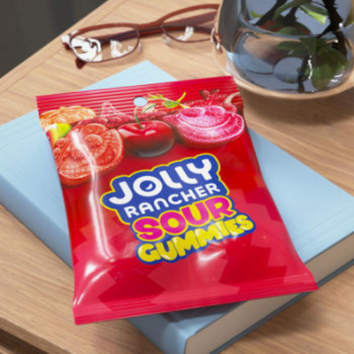 Jolly Ranchers Gummies Sour Awesome Reds 6.5 oz. Bag - All City Candy