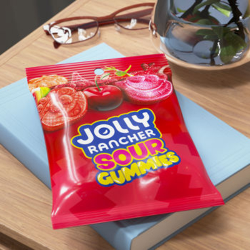 Jolly Ranchers Gummies Sour Awesome Reds 6.5 oz. Bag - All City Candy