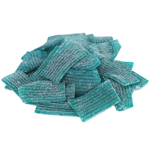 Rips Bite Size Blue Raspberry Candy 4oz – Tangy, Fruity Licorice - All ...