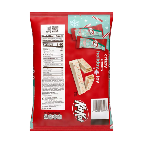 KIT KAT Peppermint Stick – 18 Ct Snack Size Candy Bars, Kosher Dairy ...