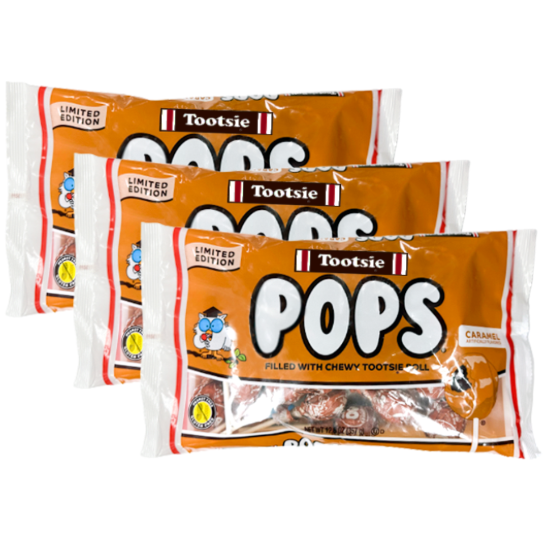 Caramel Tootsie Pops - 12.6-oz. Bag - All City Candy
