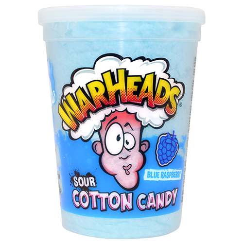 Warhead Sour Cotton Candy 1.57 oz. Tub - All City Candy