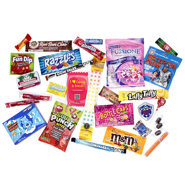 I ️ Candy A Bunch Assortment Box – Mega Monthly Candy Mystery Box - All ...