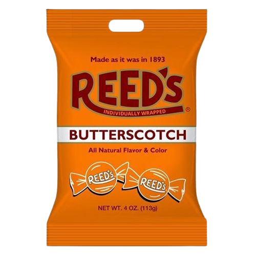 Reeds Butterscotch Hard Candy - 1.01-oz. Roll - All City Candy