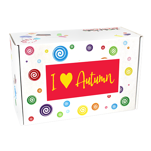 I ️ Autumn Candy Assortment Box – Apple & Pumpkin Fall Treats - All ...