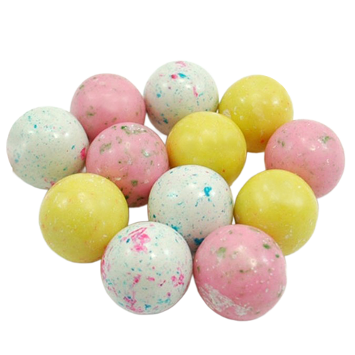 Dubble Bubble Birthday Cake Gum Balls 3 lb. Bulk Bag - All City Candy