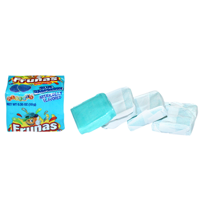 Frunas Blue Raspberry Fruit Chews - Pack of 48 - All City Candy