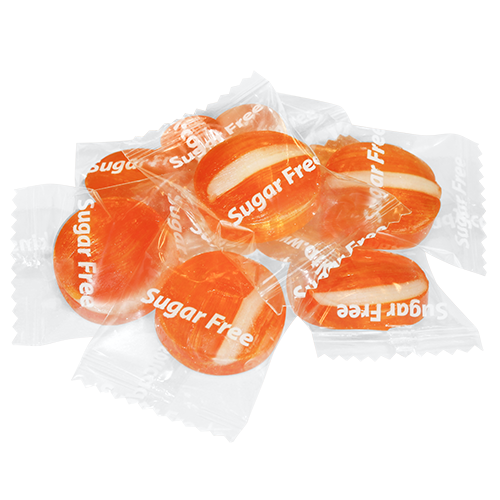 Atkinson Sugar Free Butterscotch Buttons 2 lb. Bulk Bag - All City Candy