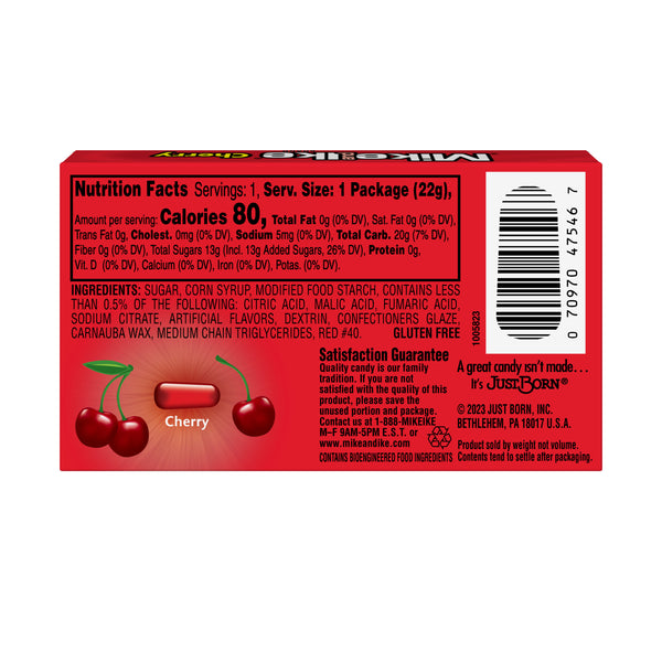 Mike and Ike Cherry 0.78 oz. Box - All City Candy