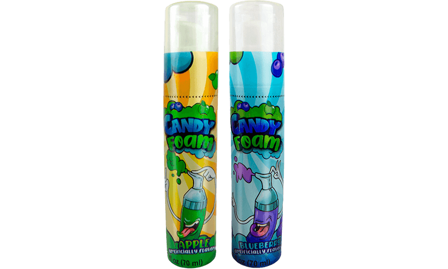 Raindrops Sour Candy Foam 2.37 oz. Bottle - All City Candy