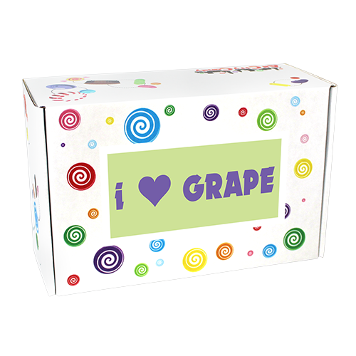 I ️ Grape Candy Assortment Box – Mega Curated Collection Shipped - All ...