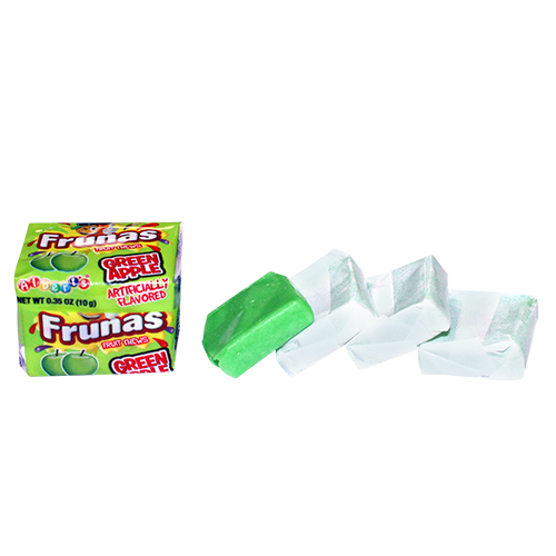 Frunas Green Apple Fruit Chews - Pack of 48 - All City Candy