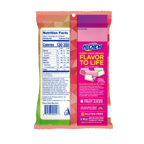 Hi Chew Dessert Mix 3 oz. Bag - All City Candy