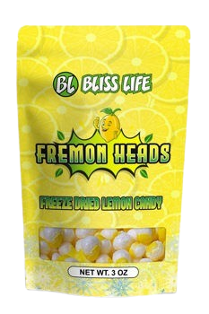 Bliss Life Freeze Dried Fremon Heads 3 oz. Bag - All City Candy