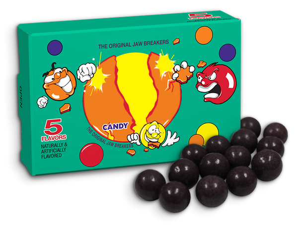 Mini Jaw Busters Jawbreakers Grape 3 lb. Bulk Bag - All City Candy