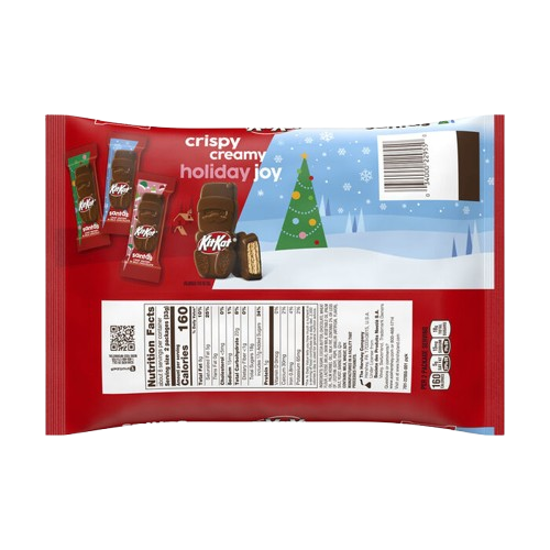 Kit Kat Santa's Snack Size 8.85 oz. Bag - All City Candy