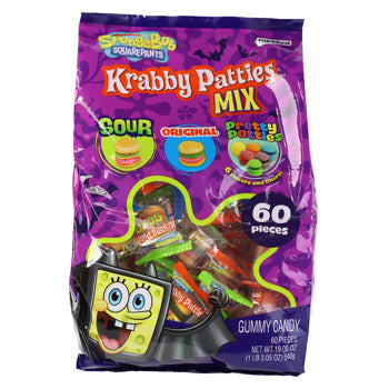 Spongebob Squarepants Krabby Patties Mix 19.05 oz. Bag - All City Candy